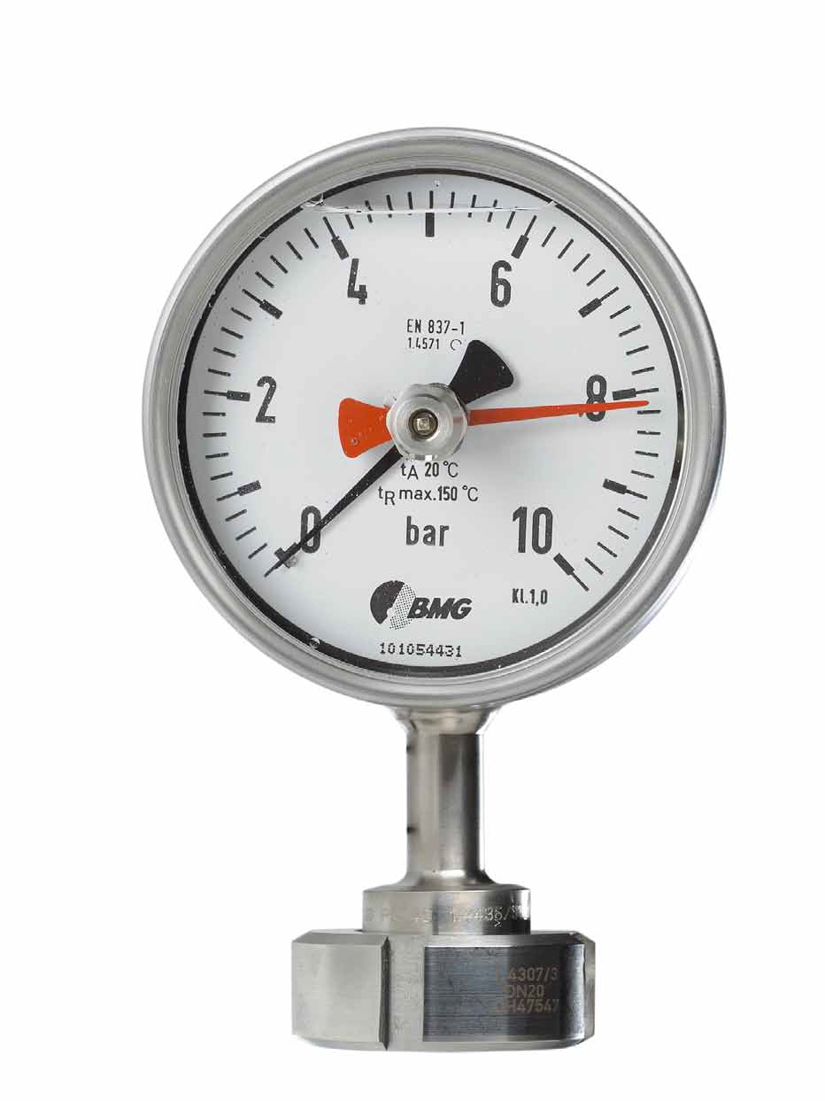 Manometer mit Membrandruckmittler