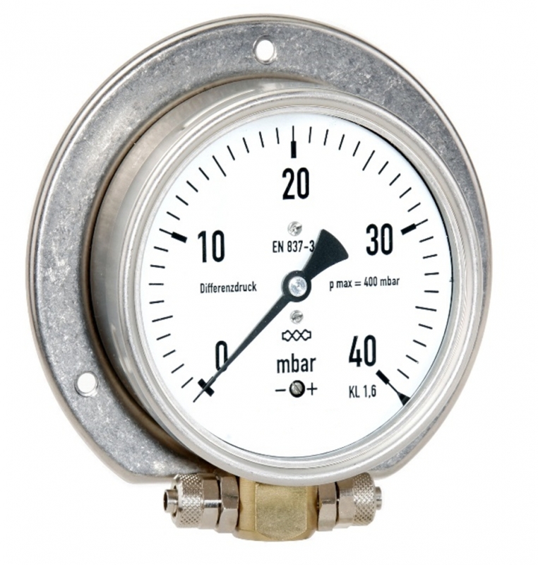 Differenzdruckmanometer mit Kapselfeder